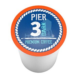 Pier 3 Coffee Pods Variety Pack, Compatible With 2.0 K Cup Brewers, 40Count