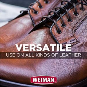 Weiman Leather Cleaner Wipes - 2 Pack with Microfiber Cloth - Clean Condition UV Protection Help Prevent Cracking or Fading of Leather Furniture, Car Interior, and Shoes