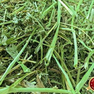 Rabbit Hole Hay Ultra Premium, Hand Packed Alfalfa for Your Small Pet Rabbit, Chinchilla, or Guinea Pig (24oz)