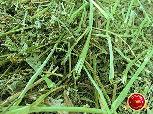 Rabbit Hole Hay Ultra Premium, Hand Packed Alfalfa for Your Small Pet Rabbit, Chinchilla, or Guinea Pig (24oz)