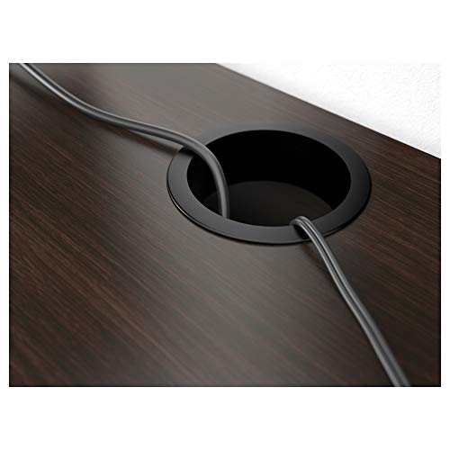 IKEA Micke Desk, Black-Brown