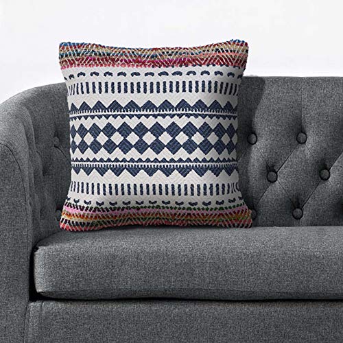 LR Home Boho Chevron Throw Pillow 18" x 18" Multi