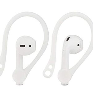 BLLQ Ear Hooks Compatible with Air Pods [Anti-Drop][Comfortable] [Fit] [Durable], Compatible with AirPod1 & 2 Earbud Ear Hook ，White