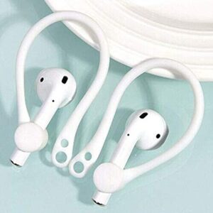 BLLQ Ear Hooks Compatible with Air Pods [Anti-Drop][Comfortable] [Fit] [Durable], Compatible with AirPod1 & 2 Earbud Ear Hook ，White