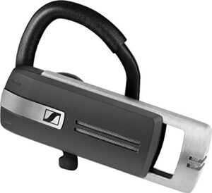 sennheiser presence grey business (100659) - dual connectivity, single-sided bluetooth wireless headset for mobile devices,grey