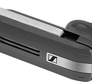 Sennheiser Presence Grey Business (100659) - Dual Connectivity, Single-Sided Bluetooth Wireless Headset for Mobile Devices,Grey