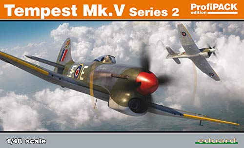 Eduard EDK82122 Kits 1:48 Profipack-Tempest Mk.V Series 2 WWII Model, Various