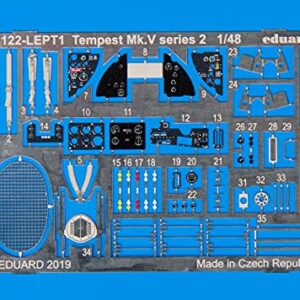 Eduard EDK82122 Kits 1:48 Profipack-Tempest Mk.V Series 2 WWII Model, Various