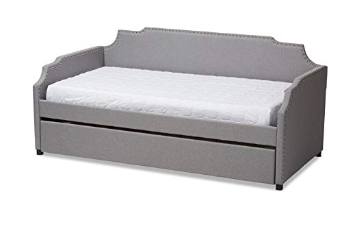 Baxton Studio Daybeds Twin Gray