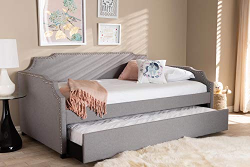 Baxton Studio Daybeds Twin Gray