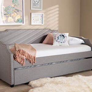 Baxton Studio Daybeds Twin Gray