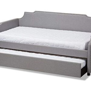 Baxton Studio Daybeds Twin Gray