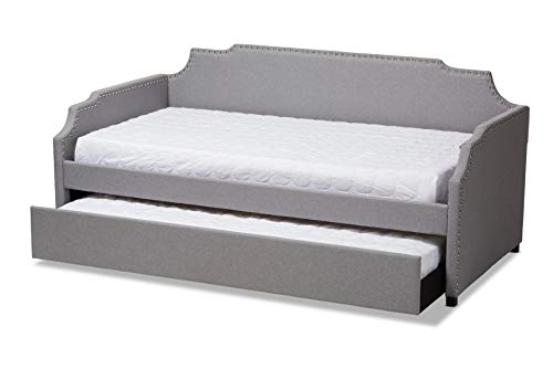 Baxton Studio Daybeds Twin Gray