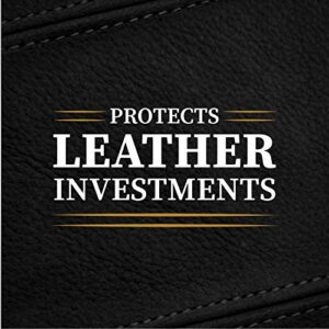 Lexol Leather Conditioner and Leather Cleaner Kit, Use on Car Leather, Furniture, Shoes, Bags, and Accessories, Trusted Leather Care Since 1933, 8 oz Bottles, Includes Two Application Sponges, Black.