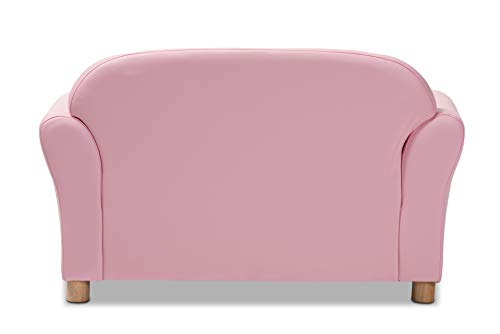 Baxton Studio Loveseats, Pink