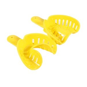 SMEDENT 12pcs Dental Impression Tray Plastic 6 Sizes Autoclavable for Adult and Children