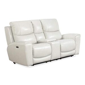 steve silver laurel pwr console loveseat love seats, ivory