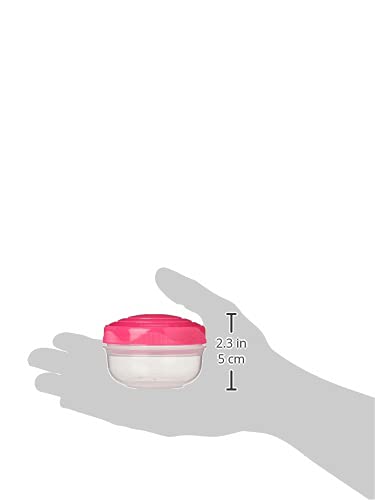 Sistema 21487, Polypropylene, Assorted 210ml Portion Pod to Go 2 Pack, 2 x 210 ml