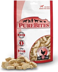 purebites chicken breast freeze dried dog treats