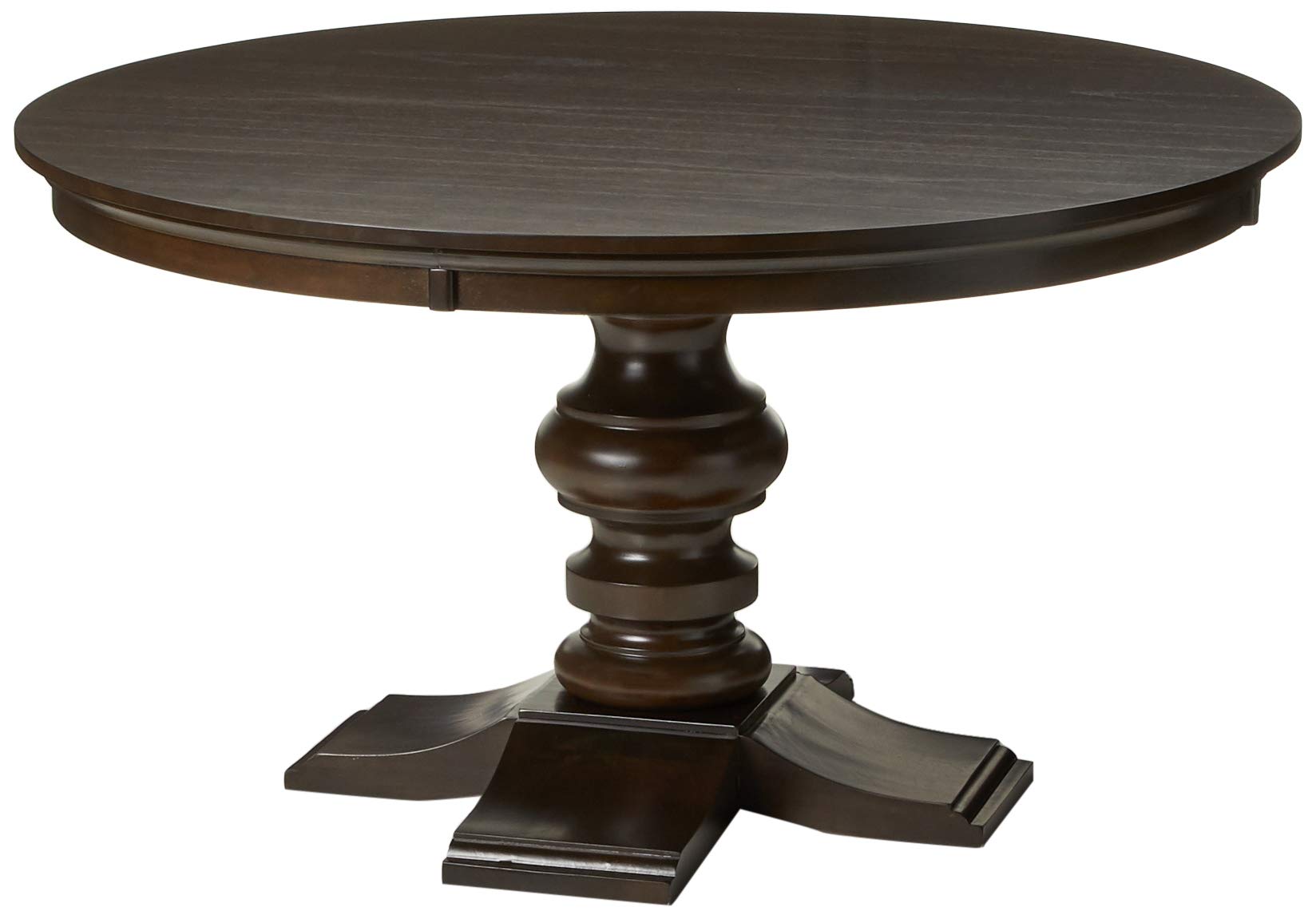 Best Quality Furniture Dining Round Table (Single) Wood, Cappuccino