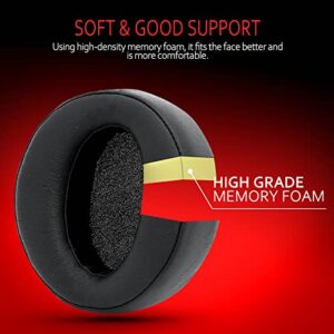 Replacement Earpads for Sony MDR-XB950BT, Compatible with MDR-XB950BT, Compatible with MDR-XB950B1 Over-Ear Headphones, Soft Protein Leather Memory Foam Cushions by Krone Kalpasmos