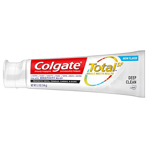 Colgate Total Toothpaste, Deep Clean, 5.1 ounce, 2 Count