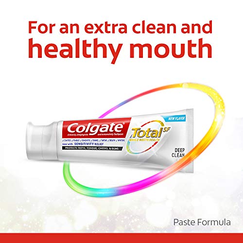 Colgate Total Toothpaste, Deep Clean, 5.1 ounce, 2 Count