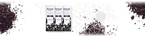 Crest Charcoal 3D White Toothpaste, Whitening Therapy Deep Clean with Fluoride, Invigorating Mint, 4.1 Oz (Pack of 3)