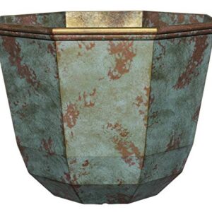 Classic Home and Garden 9010D-379R Premiere Collection Planter, Rosie 10", Northern Lights