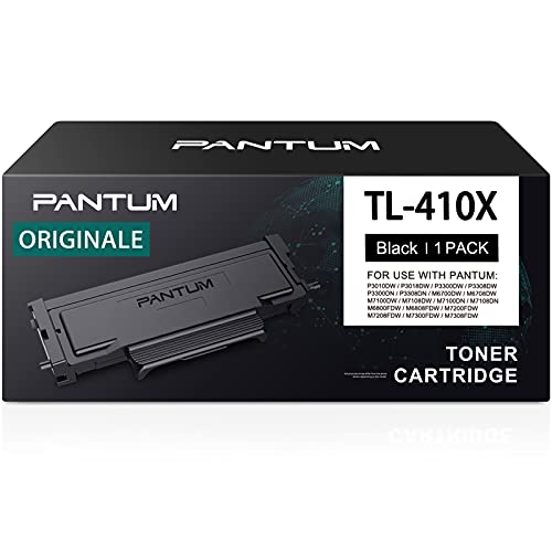 Pantum TL-410X Genuine Black High Capacity Toner Cartridge with 6000 Page Yield for P3010 Series, P3300 Series, M6700 Series, M7100 Series Printers…