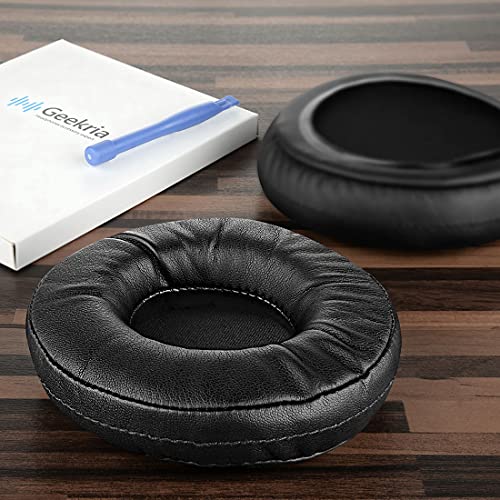 Geekria PRO Extra Thick Replacement Ear Pads for Beyerdynamic DT770 DT790 DT797 DT880 DT990 PRO T5P T70 T70P T90 MMX300 Headphones Earpads, Headset Ear Cushion (Black)