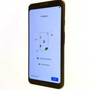 Google Pixel 3 Verizon 64GB Black (Renewed)