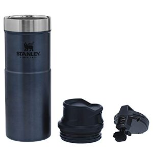 Stanley Classic Trigger Action Travel Mug 16 oz –Leak Proof + Packable Hot & Cold Thermos – Double Wall Vacuum Insulated Tumbler for Coffee, Tea & Drinks – BPA Free Stainless-Steel Travel Cup, 473 ml.