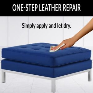 Leather Repair Color Restorer - Cream - Repair Furniture, Couch, Car Seat, Sofa, Purse, Vinyl - 4 oz.