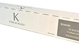 Kyocera 1T02L70US0 Model TK-8347K Black Toner Cartridge For use with Kyocera/Copystar CS-2552ci, CS-2553ci, TASKalfa 2552ci and 2553ci Color Multifunction Printers