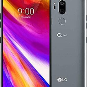 LG Electronics G7 ThinQ Factory Unlocked Phone - 6.1in Screen - 64GB - Platinum Grey (U.S. Warranty) (Renewed)