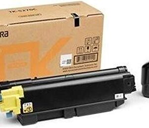 Kyocera 1T02TVAUS0 Model TK-5272Y Yellow Toner Kit For use with Kyocera ECOSYS M6235cidn, M6630cidn, M6635cidn and P6230cdn A4 Multifunctional Printers; Up to 6000 Pages Yield at 5% Coverage