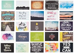 oospecka designs inspirational & motivational mini color note cards flat 2.5 x 3.5 set of 50