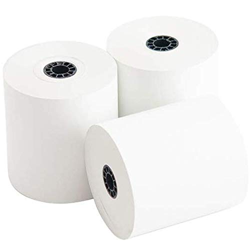 (100 Rolls) 3 1/8 x 230 Thermal Paper Receipt Rolls (55 GSM Premium Quality German Paper) Fits All POS Cash Registers BPA Free - BuyRegisterRolls