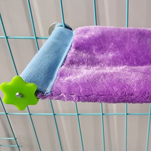 Winter Warm Bird Nest House Bed Hammock Toy for Pet Parrot Parakeet Cockatiel Conure Cockatoo African Grey Eclectus Amazon Lovebird Budgie Finch Canary Hamster Rat Chinchilla Squirrel Cage Perch