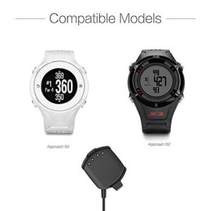 TUSITA Charger Compatible with Garmin Approach S2 S4 - USB Charging Cable 100cm - GPS Golf Watch Accessories