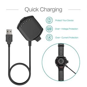 TUSITA Charger Compatible with Garmin Approach S2 S4 - USB Charging Cable 100cm - GPS Golf Watch Accessories