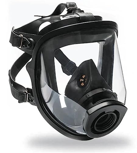 MIRA SAFETY M Certified Full Face Gas Mask Respirator SuperView - 1 Year Full Manufacturer Warranty Mask