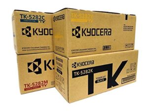 kyocera tk5282k oem toner set, b/c/m/y