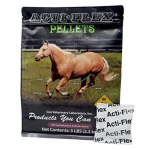 acti flex eze-go packs. pelleted supplement supports healthy joint function in horses of all ages and performance levels. highly palatable. convenient, 1-oz, eze-go packs. 80-day supply. made in usa.