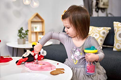 The First Years Disney Minnie Mouse Mealtime Set , Pink 3-Piece(Pack of 1)