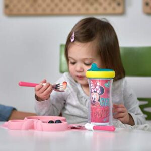 The First Years Disney Minnie Mouse Mealtime Set , Pink 3-Piece(Pack of 1)