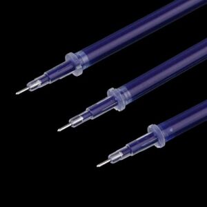 100pcs Gel Pen Refills 0.5mm Ink Gel Pen Refills for Needle Tip Liquid Gel Pen/Rollerball Gel Ink Pen - Needle Tip Blue