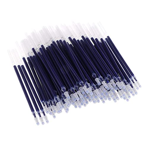 100pcs Gel Pen Refills 0.5mm Ink Gel Pen Refills for Needle Tip Liquid Gel Pen/Rollerball Gel Ink Pen - Needle Tip Blue