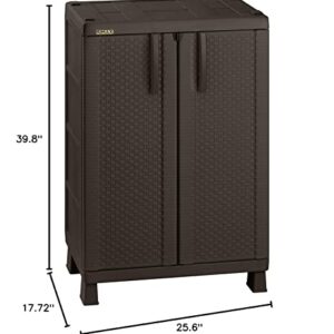 Rimax Storage Cabinets, Brown